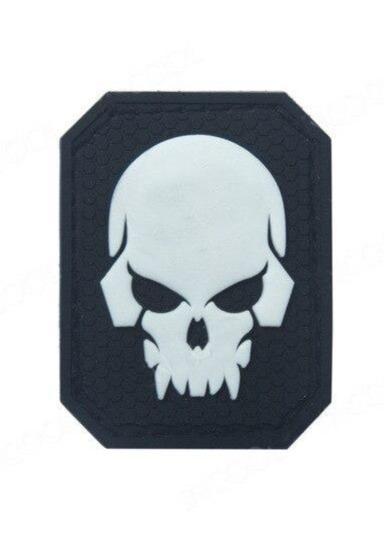 Black Military Patches | Skull Action