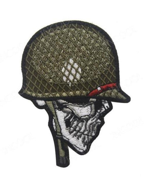 US Army Helmet Patches | Skull Action